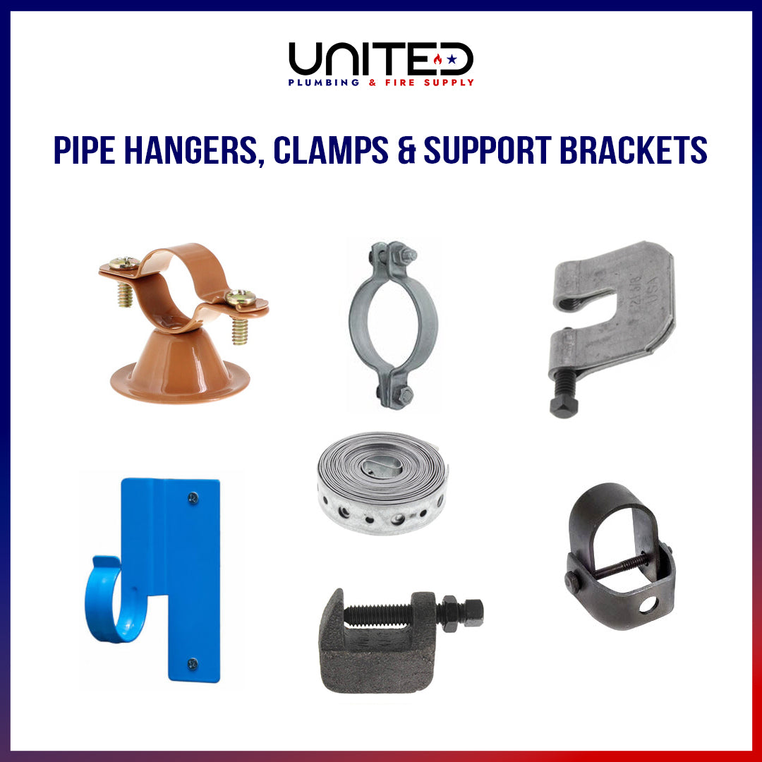 Pipe Hangers, Clamps & Support Brackets – United Plumbing & Fire Supply
