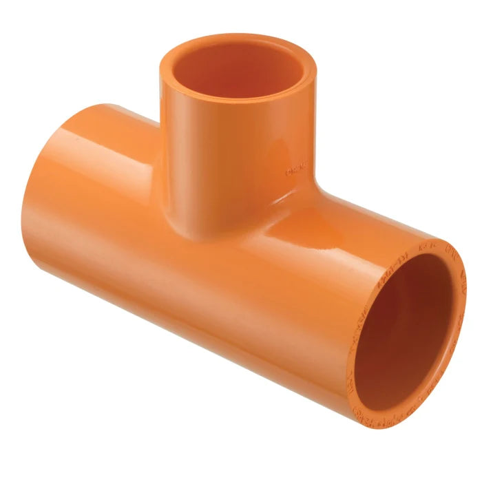 1" CPVC Fire Sprinkler Tee (Socket x Socket x Socket) – Tyco – United ...