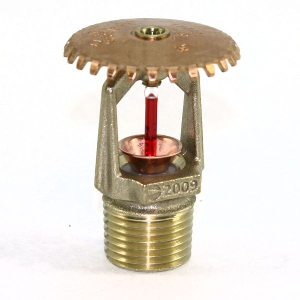 Tyco TY313 Upright Fire Sprinkler 5.6K Quick Response 155F Brass ...